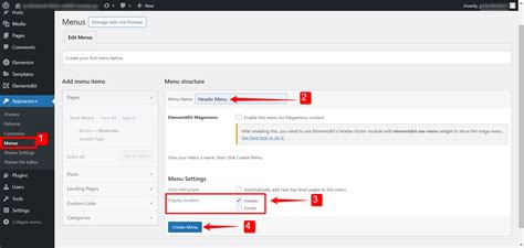 How To Create WordPress Navigation Menu Wpmet