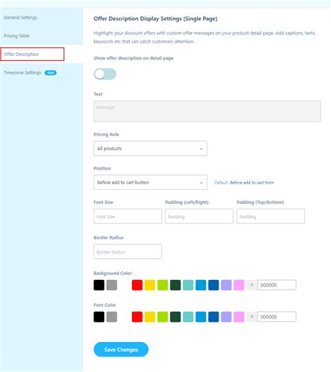 How To Show Offer Description On Product Detail Page Free Version Acowebs