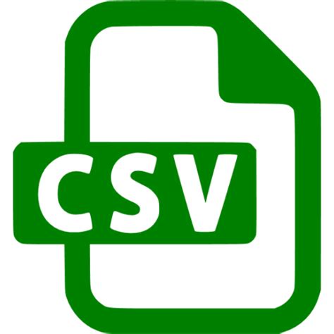 Excel Csv Icon