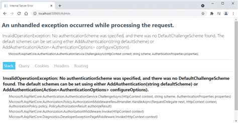 Setup Cookies Authentication In ASP NET Core