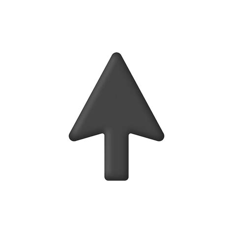 Premium Vector D Realistic Mouse Cursor Vector Illustration