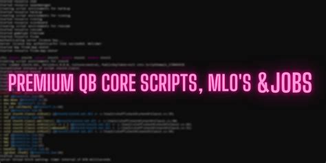 Qbcore Boosting Script - Dallascollege Innovation