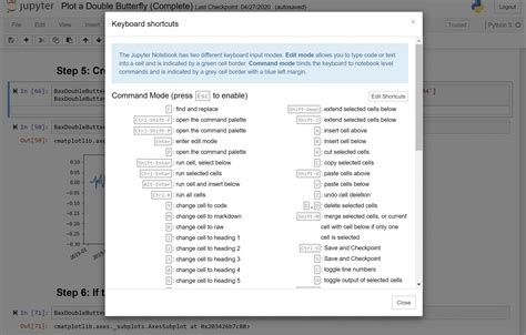Jupyter Notebook Shortcuts Algotrading Blog