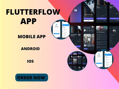 flutterflow development flutter app ios android upwork