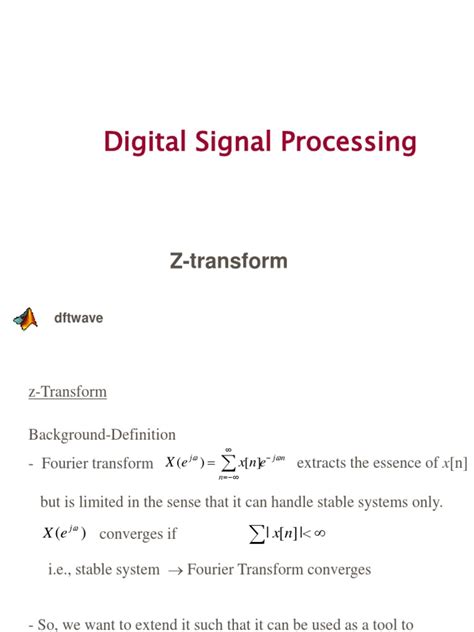 lec5 6 ztransform pdf pdf mathematical objects functions and mappings