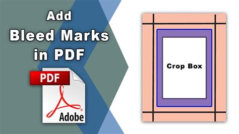 how to add bleed marks in pdf using adobe acrobat pro dc youtube