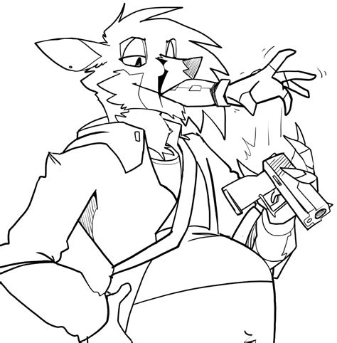Rule 34 Anthro Belly Big Belly Cervid Cervine Clothed Clothing Cybernetic Arm Cybernetic Limb
