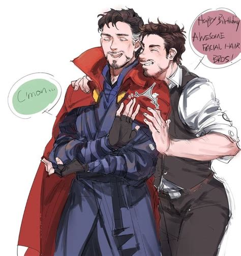Pin By Momonga06 On Tony Stark X Doctor Strange Ironstrange Marvel Funny Marvel Marvel Films