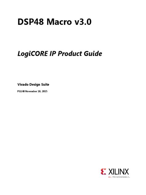 dsp48 macro v3 0 logicore ip product guide pdf digital signal processor parameter