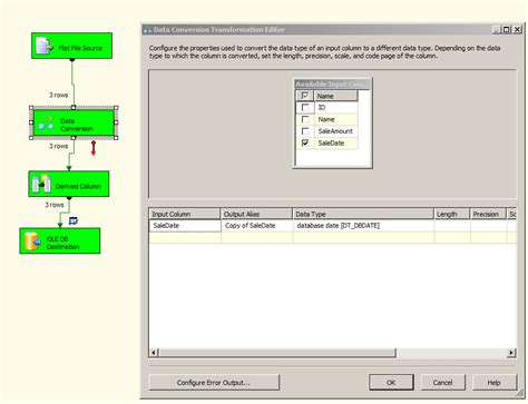 welcome to techbrothersit ssis data conversion and derived column