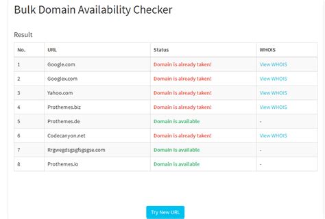 Bulk Domain Availability Checker Seo Tool