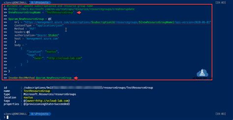 microsoft azure rest api using powershell vgeek tales from real it system administration