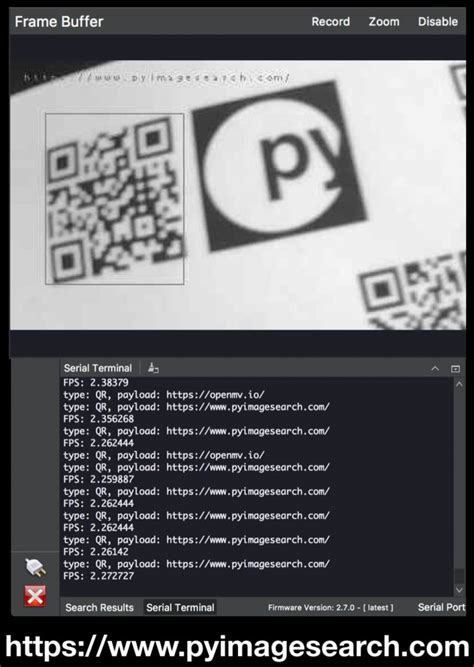 reading barcodes with python and openmv pyimagesearch