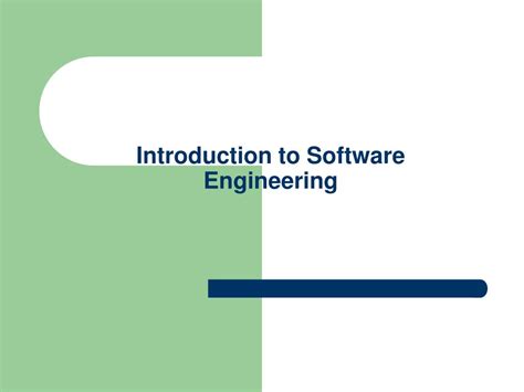 ppt introduction to software engineering powerpoint presentation free download id 627159
