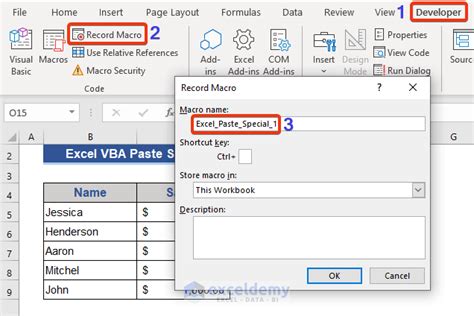 How To Copy Values And Formats With Paste Special In Excel Vba