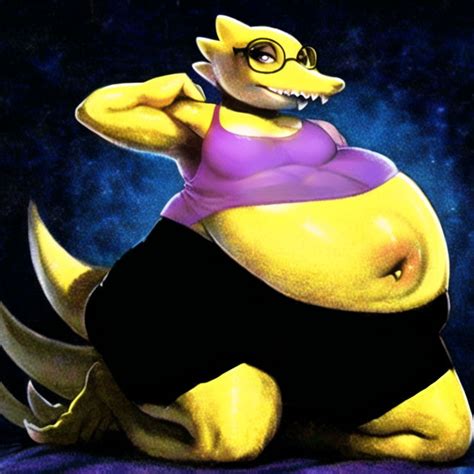 Alphys Ai 3753 By Bellyinflation6 On Deviantart