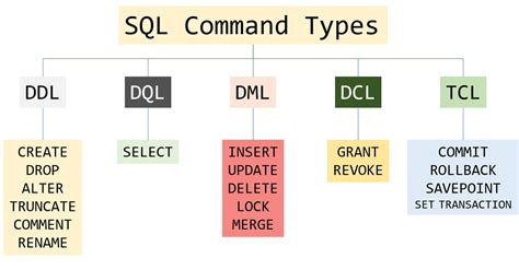 linguaggio sql differenza tra ddl dml dcl e dql informatica e ingegneria online