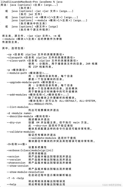 jvm源码剖析之java命令行参数全解 java命令行参数解析 csdn博客