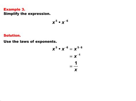 math example exponential concepts laws of exponents example 3 media4math