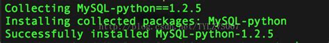 mac安装mysql python报错 environmenterror mysql config not found csdn博客