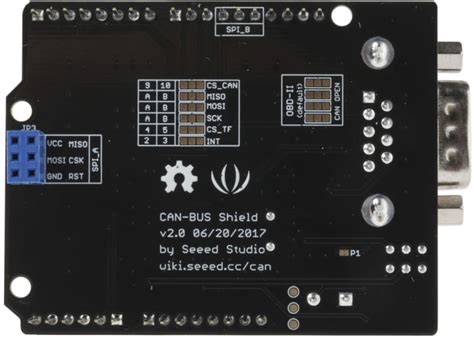 103030215 Seeed Studio Seeed Studio CAN BUS Shield V2 174 3227