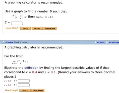 solved a graphing calculator is recommended use a graph to