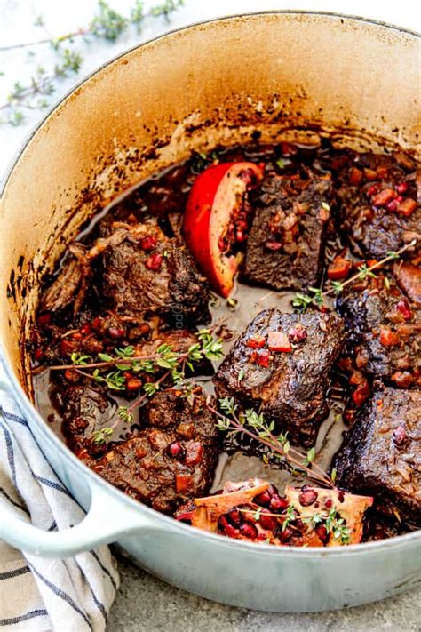 Braised Short Ribs Dutch Oven