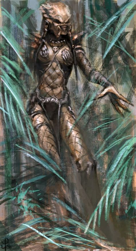 Pin By 1lunawolf2 On Predator Predator Artwork Alien Vs Predator Female Yautja