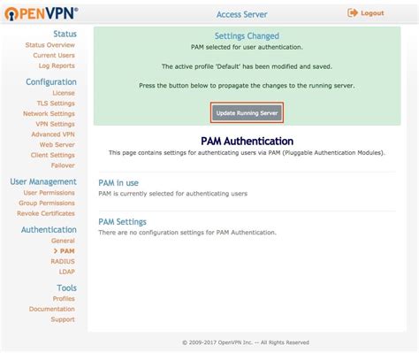 How To Add Users To Your OpenVPN Access Server Using PAM OpenVPN
