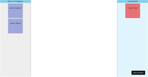 KANBAN Board React Drag And Drop Forked Codesandbox