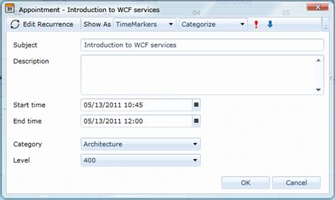 wpf scheduleview custom dialogs telerik ui for wpf
