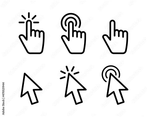 Mouse Click Hand Icon