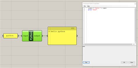 using python in grasshopper in the previous section we saw how… by danil nagy generative