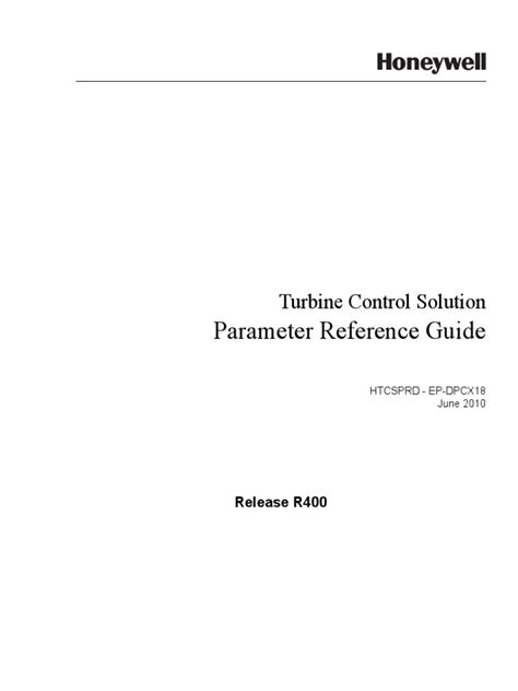 turbine control solution parameter reference guide ep dpcx18 pdf download free pdf parameter