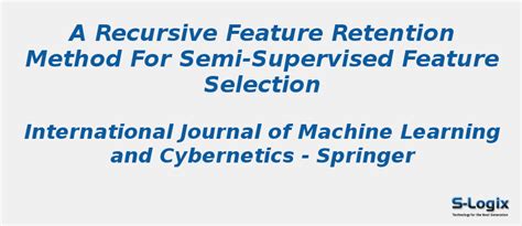 a recursive feature retention method python project s logix