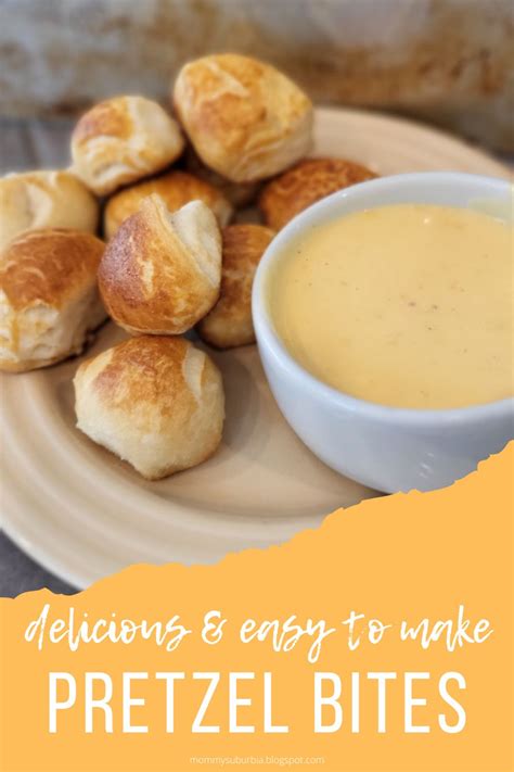Mommy Suburbia Quick And Easy Pretzel Bites Recipe
