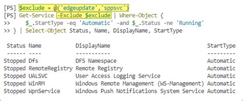 get service checking windows services status with powershell theitbros