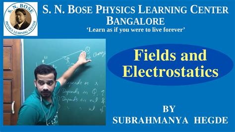 fields and electrostatics csir net gate physics jest tifr gs iit jam physics ed2 1