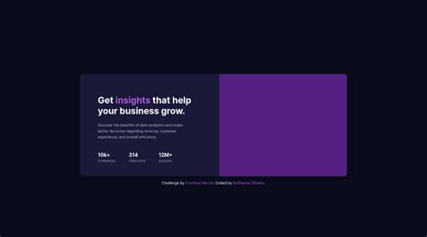 Frontend Mentor Stat Preview Card Using HTML CSS And Flexbox Coding