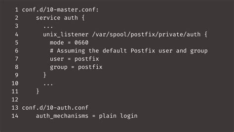 Postfix With SASL Setup Tutorial