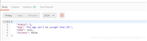 spring boot validation demo spring boot validation demo demo介绍了一下springboot请求入参的字符串非空和数值非空、范围校验