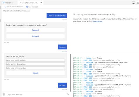 botframework passing submit action in adaptive cards on c stack overflow