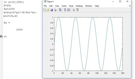 how to plot sine cosine wave in matlab