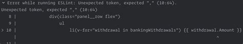 error while running eslint unexpected token expected adjacent jsx elements must be