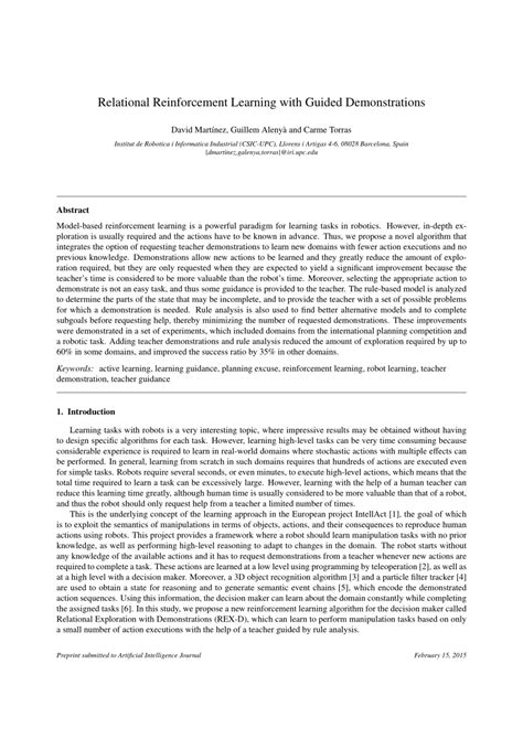 pdf relational reinforcement learning with guided demonstrations