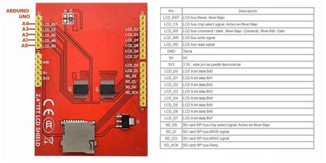 Shield Display TFT 2 4 Touch Para Arduino Uno Mega
