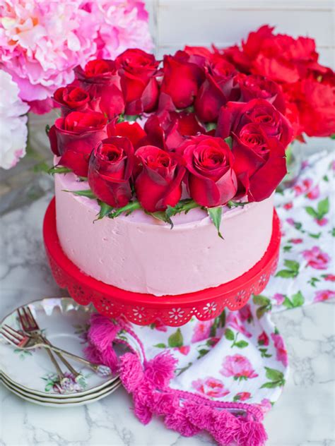 Rose Cake Recipe Video Tatyanas Everyday Food