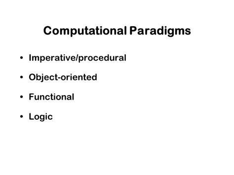 comp313a programming languages more overview language implementation language definition