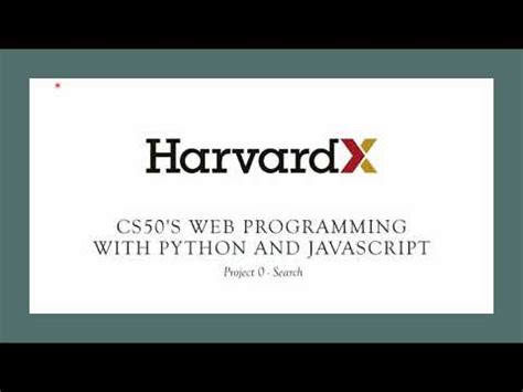 CS50 Web Programming With Python And JavaScript Project0 Search 0