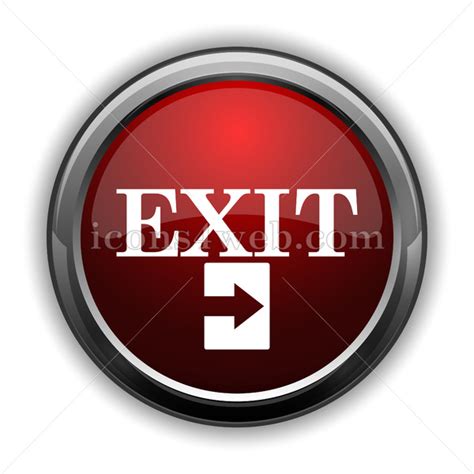 Exit Button Icon At Vectorified Collection Of Exit Button Icon